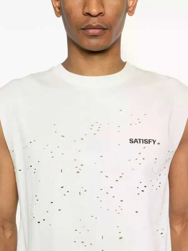 Satisfy Crew-neck Sleeveless Top