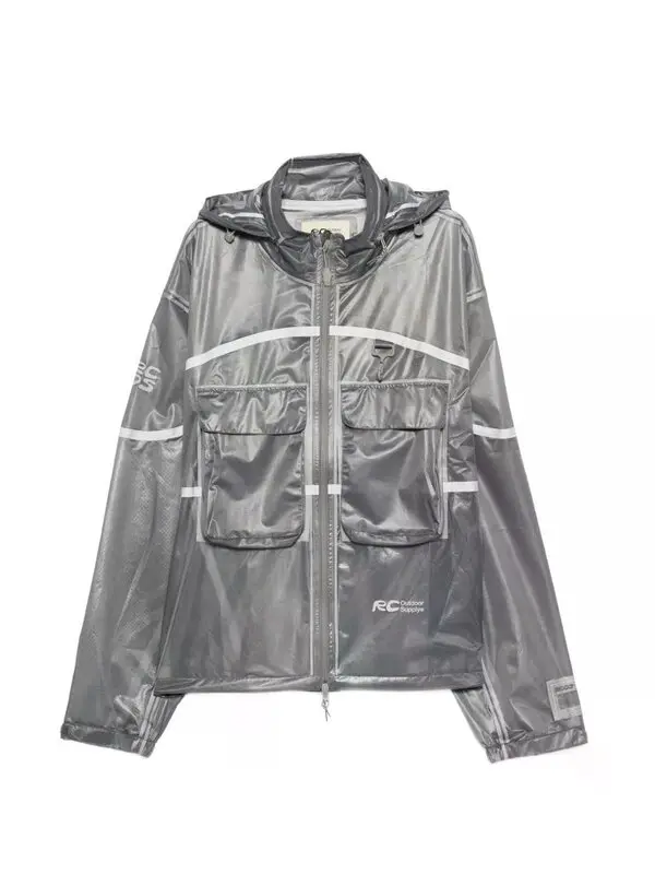 RC OUTDOOR SUPPLY Owens Shell Hooded Jacket - Grey