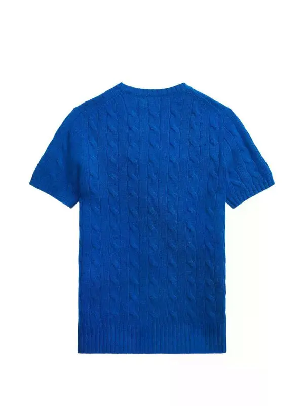 Polo Ralph Lauren Cable Knit Short Sleeve Top
