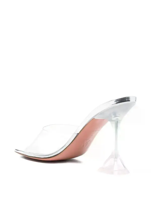 Amina Muaddi Lupita Open-toe Pumps - White
