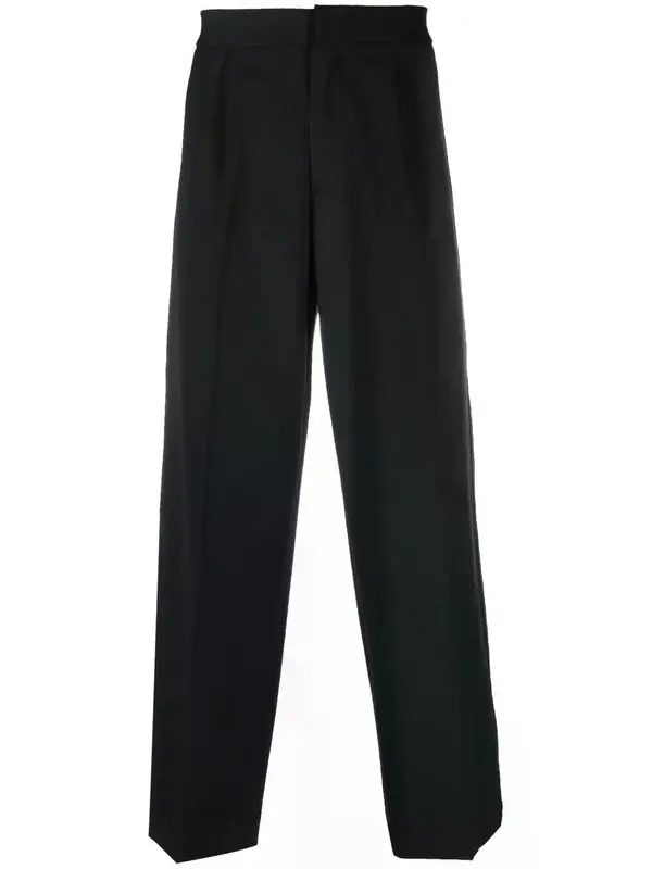 BONSAI Pleated Straight-leg Trousers