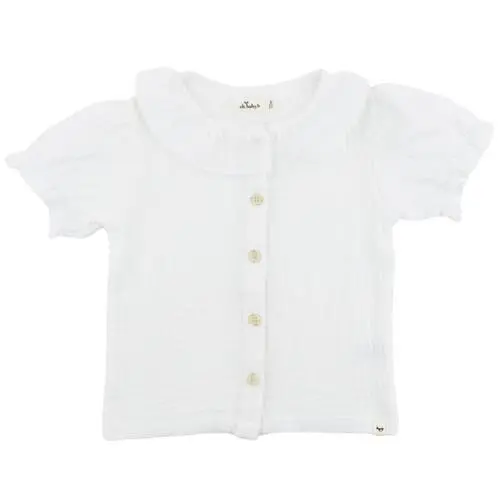 OH BABY! Gauze Layla Blouse - Oyster
