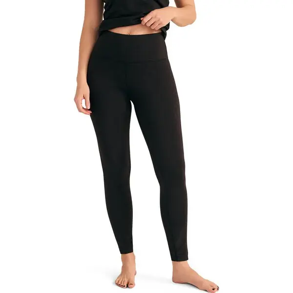HAVEN WELL WITHIN Balance Organic Cotton Leggings - Black