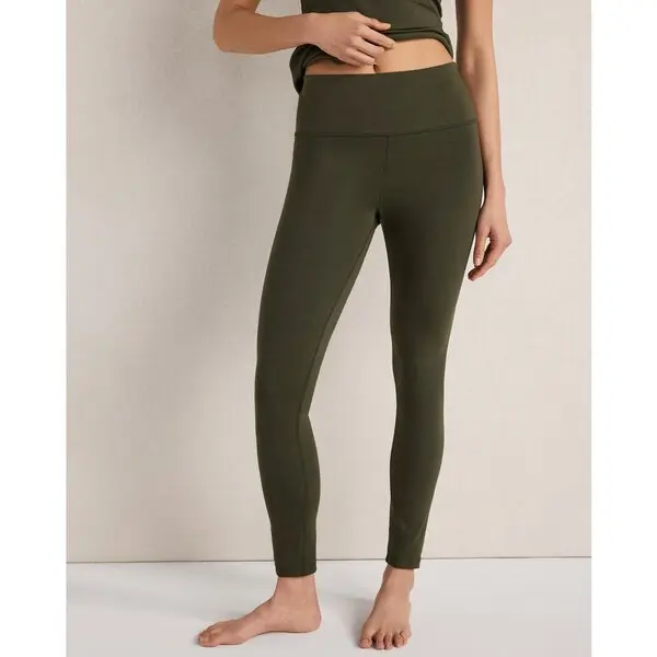 HAVEN WELL WITHIN Balance Organic Cotton Leggings - Forest
