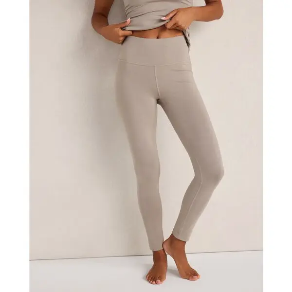 HAVEN WELL WITHIN Balance Organic Cotton Leggings - Mushroom