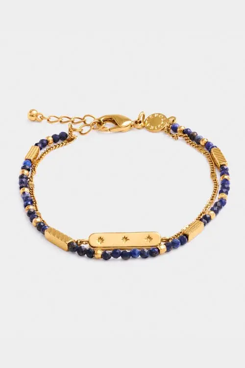 KATIE LOXTON Birthstone Bracelet With Lapis Lazuli - September