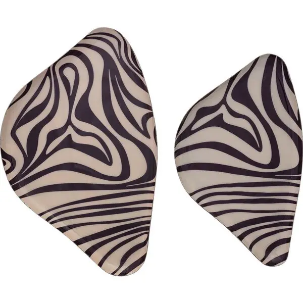 STORIED HOME 2-piece Enameled Trays