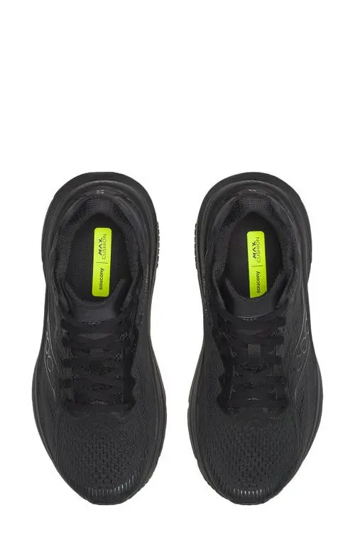 Saucony Guide 19 Running Shoe - Triple Black