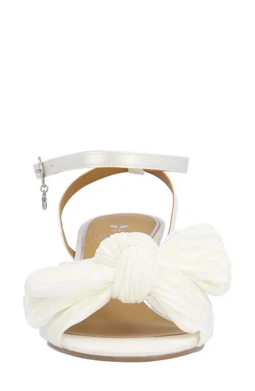 J. Reneé Olwen Ankle Strap Sandal - White