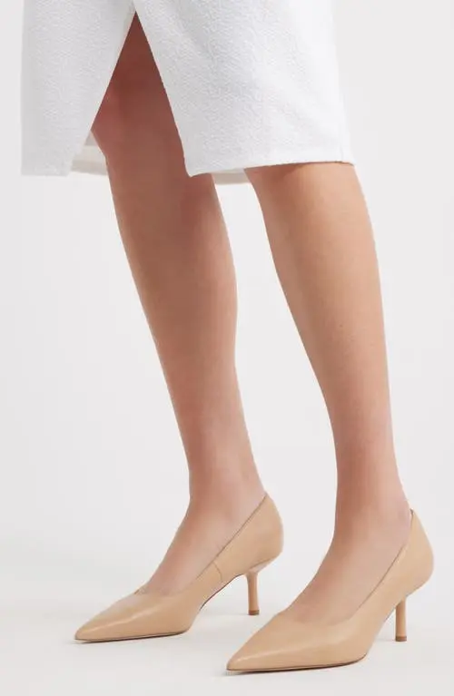 Nordstrom Libby Pointed Toe Pump - Tan Candy