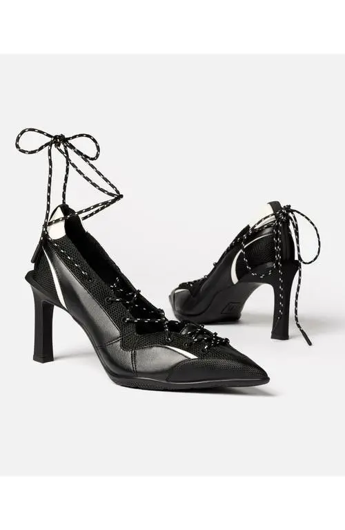 Naturalizer X June Ambrose Zyra Pointed Toe Sneaker Pump - Black