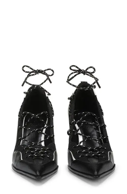 Naturalizer X June Ambrose Zyra Pointed Toe Sneaker Pump - Black