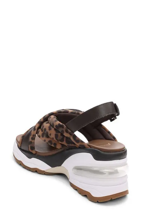 Ash Dixie Bis Slingback Sandals - Leopard
