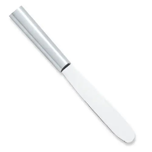 RADA Cutlery 5.375-inch Super Spreader Stainless Hollow Ground Blade - Silver