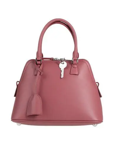 MAISON MARGIELA Handbag In Leather With Shoulder Strap - Pink