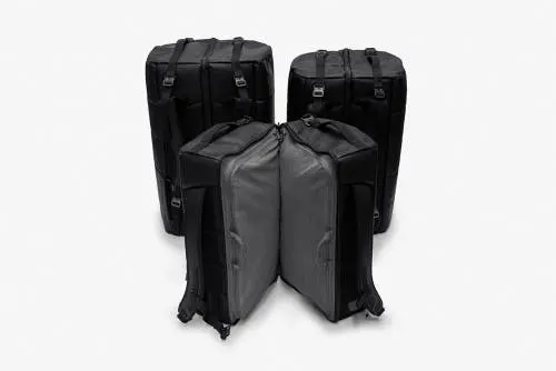 D_B_ Roamer Split Duffle Pro - Black Out