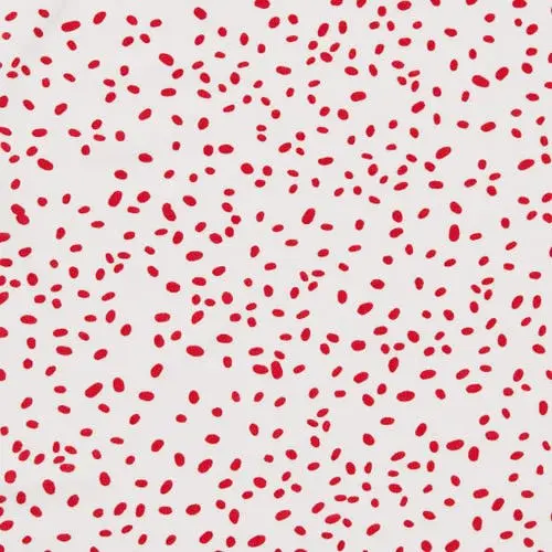 THE CAT'S PAJAMAS Confetti Dot Pima Knit Night Shirt - Confetti Dot White/red