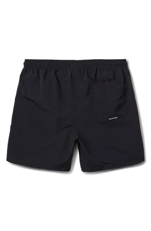 MAUI & SONS Stonewave Adventure Drawstring Shorts - Black