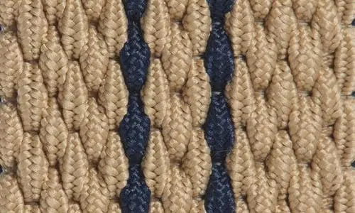 Cole Haan Stripe Reversible Stretch Woven Belt