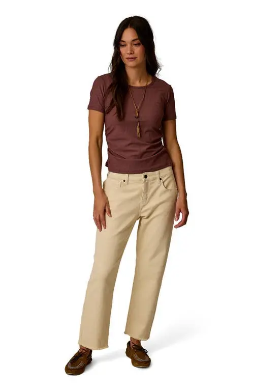 Carve Designs Vega Rib Tee 2.0 - Coco
