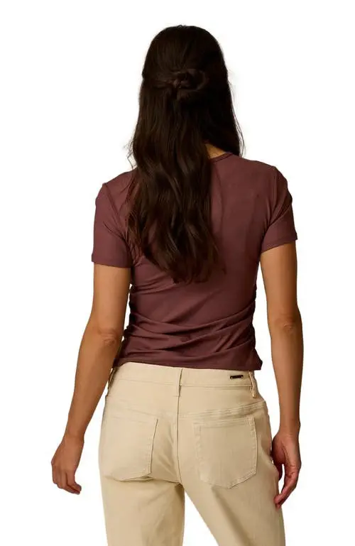 Carve Designs Vega Rib Tee 2.0 - Coco
