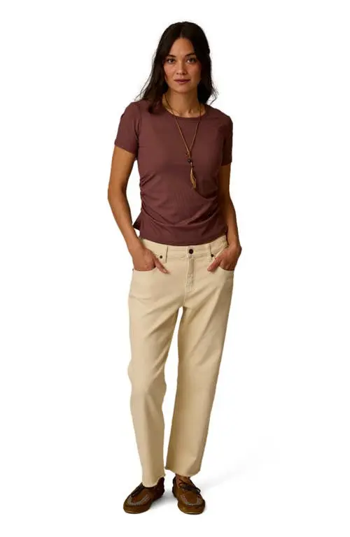 Carve Designs Vega Rib Tee 2.0 - Coco