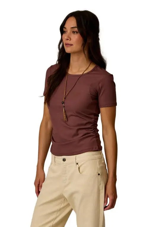 Carve Designs Vega Rib Tee 2.0 - Coco