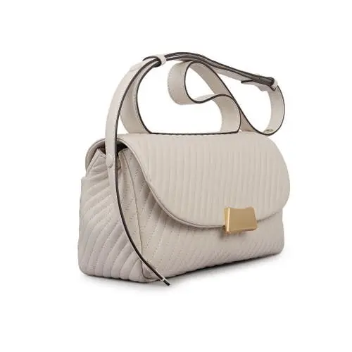 RADLEY The Belsize Quilt Flapover Crossbody Bag - Salt