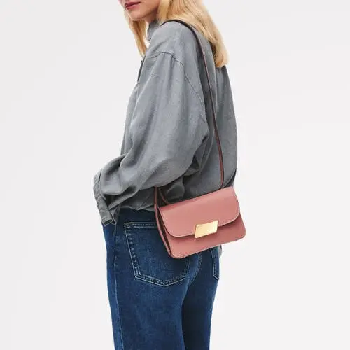 RADLEY The Belsize Mini Flapover Crossbody Bag - Carnation