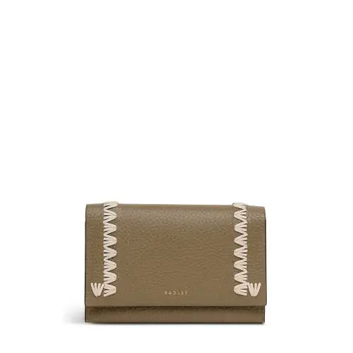 RADLEY Oak Streetstitch Flapover Wallet - Acorn