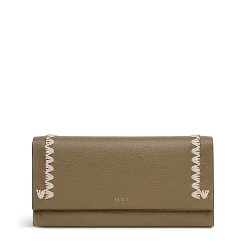 RADLEY Oak Streetstitch Flapover Wallet - Acorn