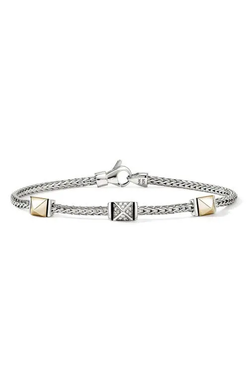 John Hardy Icon Stud Bracelet - Silver And Gold
