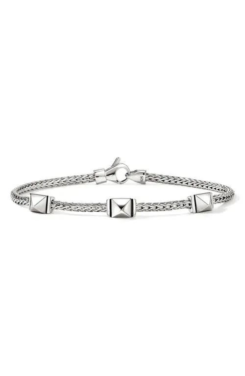 John Hardy Icon Stud Chain Bracelet - Silver