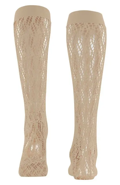 Falke Pure Shore Knee High Socks - Porcelain