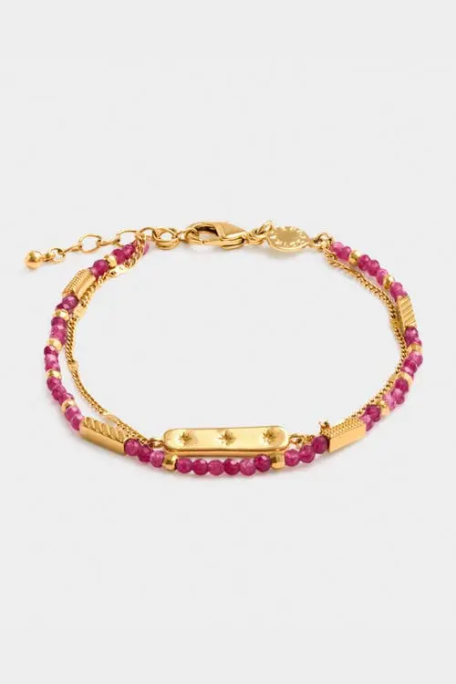 KATIE LOXTON Birthstone Bracelet - January