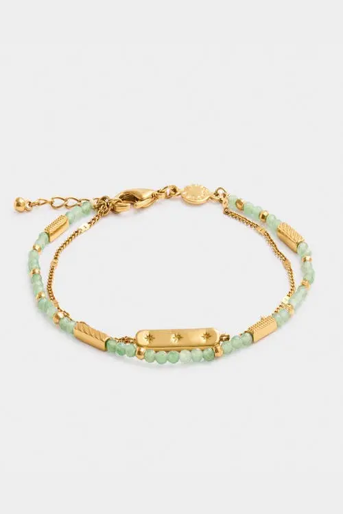 KATIE LOXTON Birthstone Bracelet - August