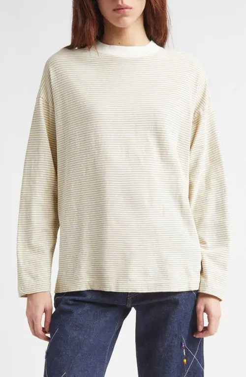 KURO Soft Line Border Stripe T-shirt