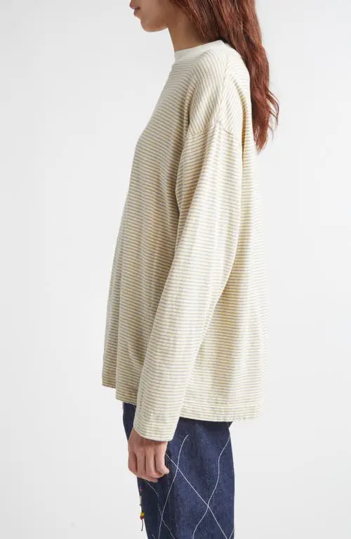 KURO Soft Line Border Stripe T-shirt