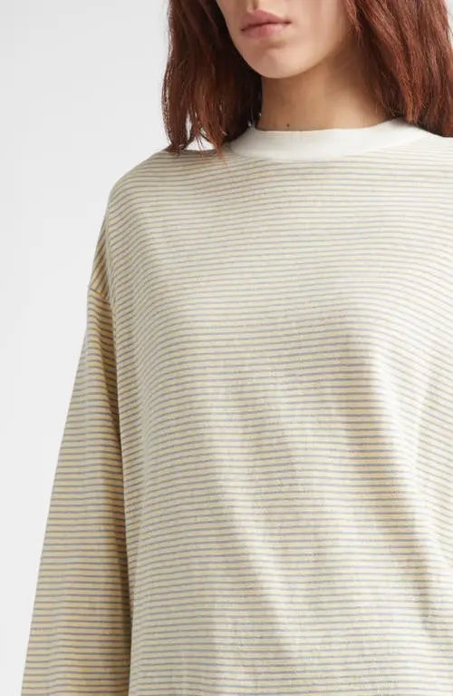 KURO Soft Line Border Stripe T-shirt