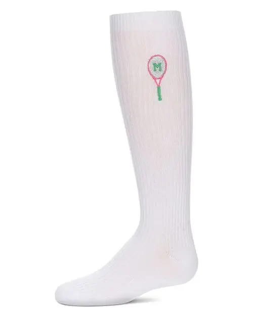 MEMOI Tennis M Knee High Socks - Green