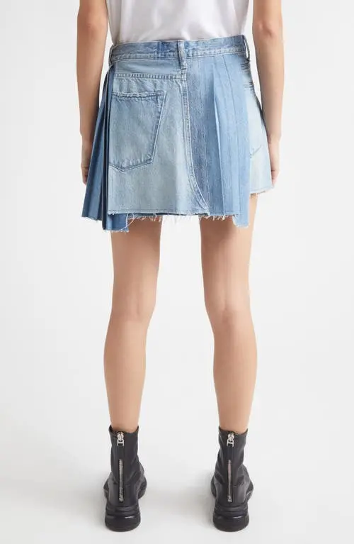 KURO Remake Mark Xiii Denim Miniskirt - Indigo