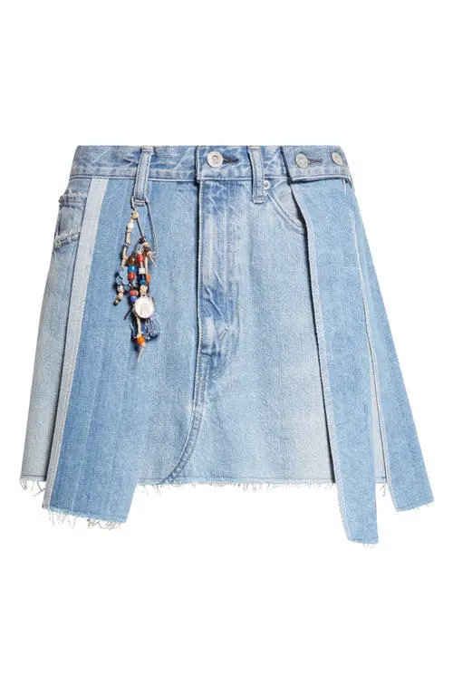 KURO Remake Mark Xiii Denim Miniskirt - Indigo