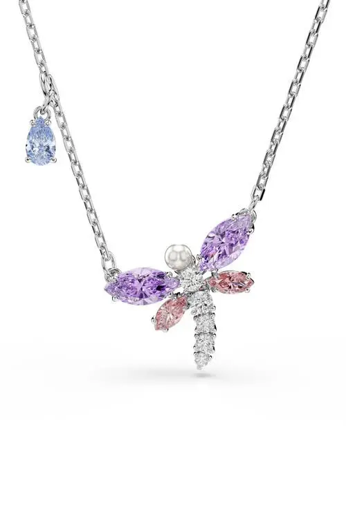 SWAROVSKI Crystal Pendant Necklace - Silver/multi