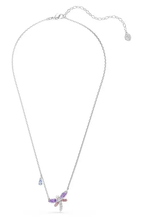 SWAROVSKI Crystal Pendant Necklace - Silver/multi