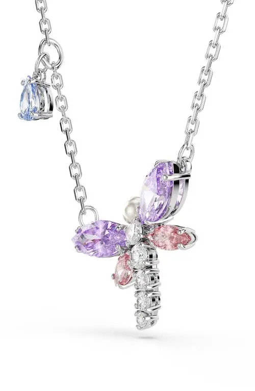 SWAROVSKI Crystal Pendant Necklace - Silver/multi