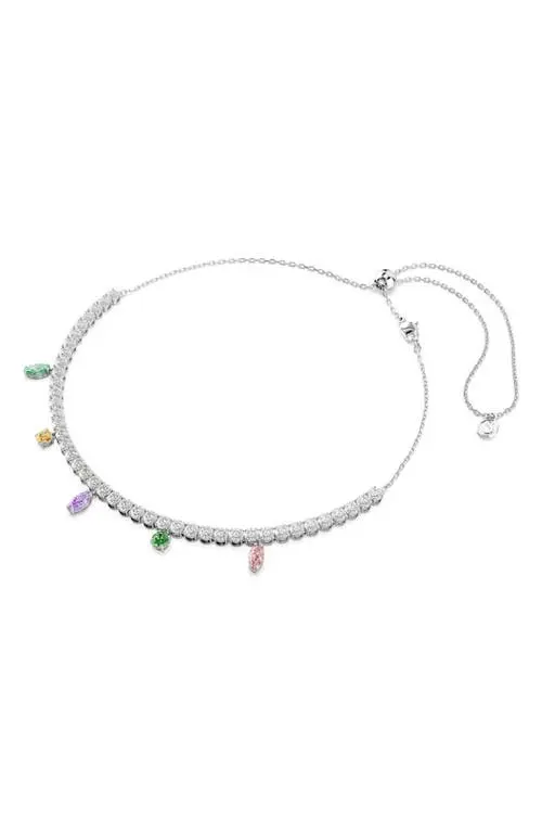 SWAROVSKI X Ariana Grande Multicolor Crystal Charm Necklace