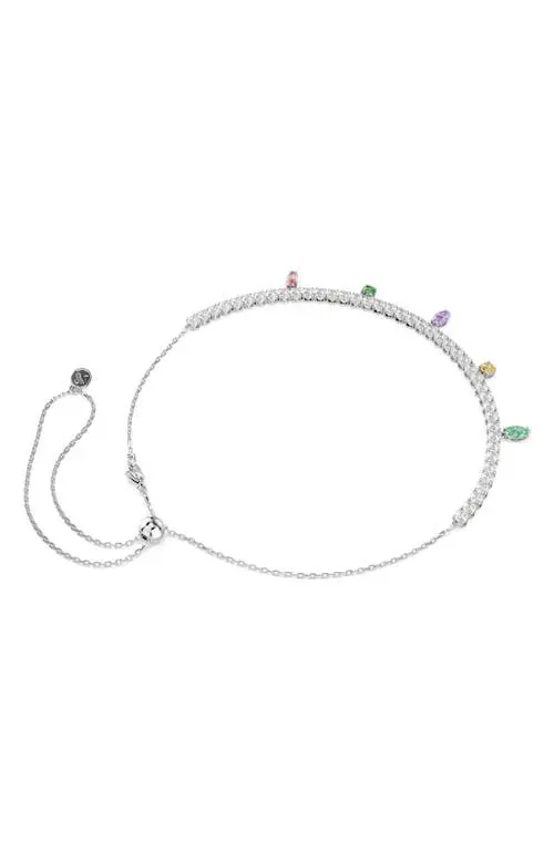 SWAROVSKI X Ariana Grande Multicolor Crystal Charm Necklace