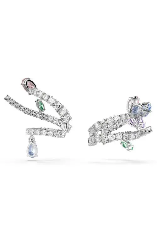 SWAROVSKI X Ariana Grande Crystal Ear Cuffs - Silver/multi