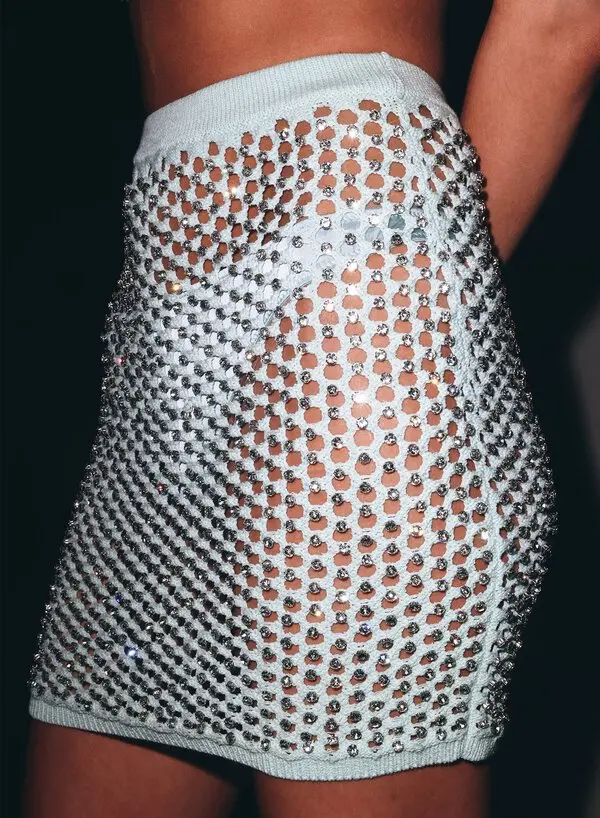 FLEUR DU MAL Spotlight Mini Skirt