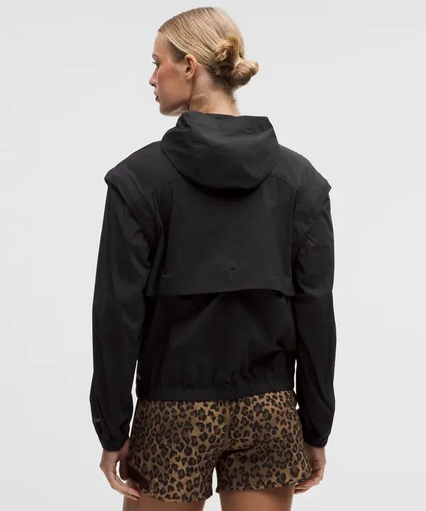 Lululemon Convertible Windbreaker - Black/black